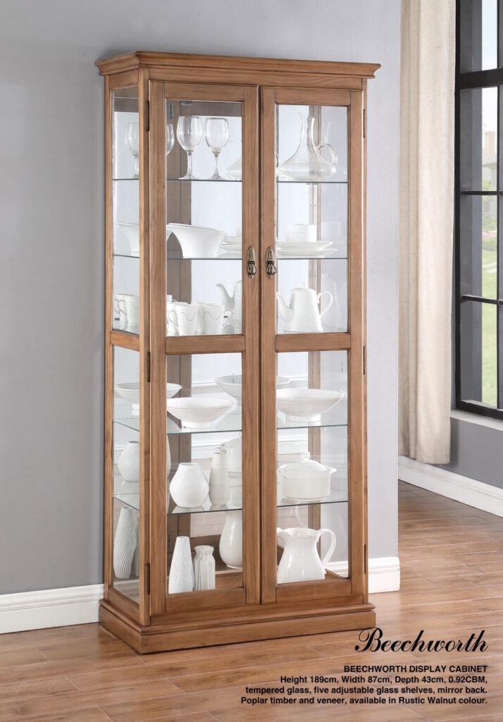 BEECHWORTH DISPLAY CABINET - Lifestyle Furniture | Lifestyle Furniture